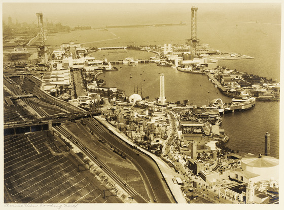 Aerial View Looking North | LACMA Collections