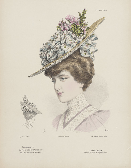 Fashion Plate for 'La Modiste Universelle' | LACMA Collections